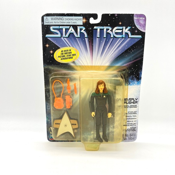 Playmates Toys | Toys | Star Trek Generations Dr Beverly Crusher Action ...